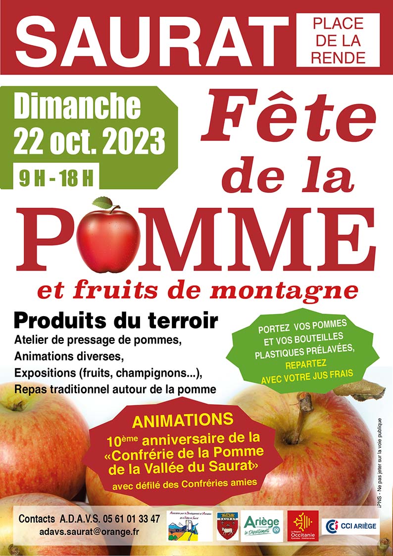 Fête de la pomme - Site de la commune de Saurat